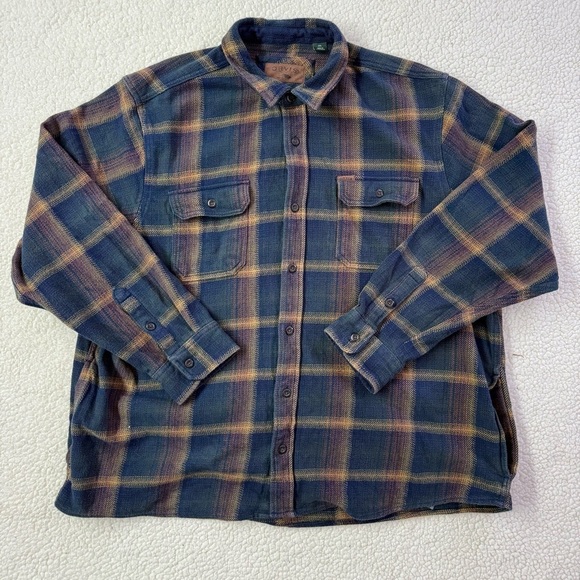 Orvis | Shirts | Orvis 3xl Plaid Flannel Shirt | Poshmark